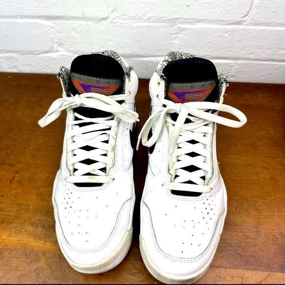 Shoes | Nike Air Flight Mid Black And White | Poshmark